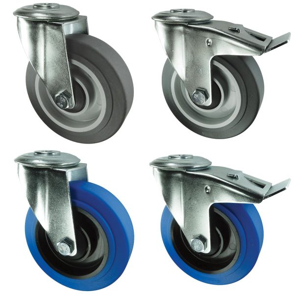 200mm/8 inch diameter castors - Basics Castors