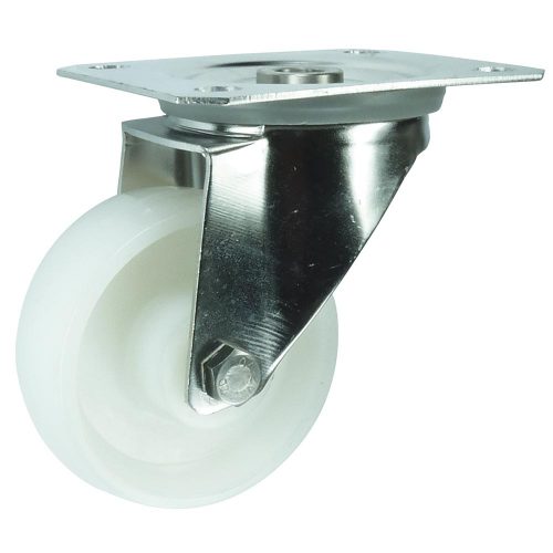 H39. Heat Resistant - High Temperature Castors. Plate Fix. 80mm, 100mm ...