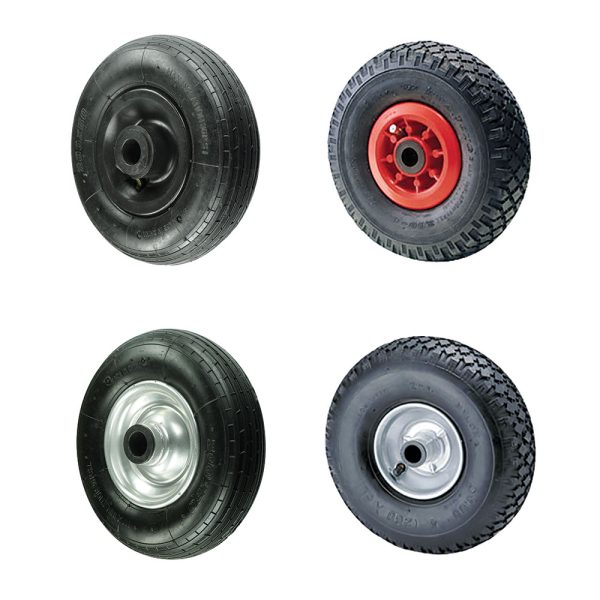 W79. Pneumatic Tyre Wheels. 300mm, 355mm & 400mm dia. Load capacities ...