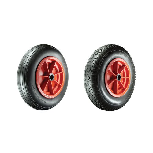 H41. Pneumatic Tyre & Puncture-proof Wheel Castors - Plastic Centre ...